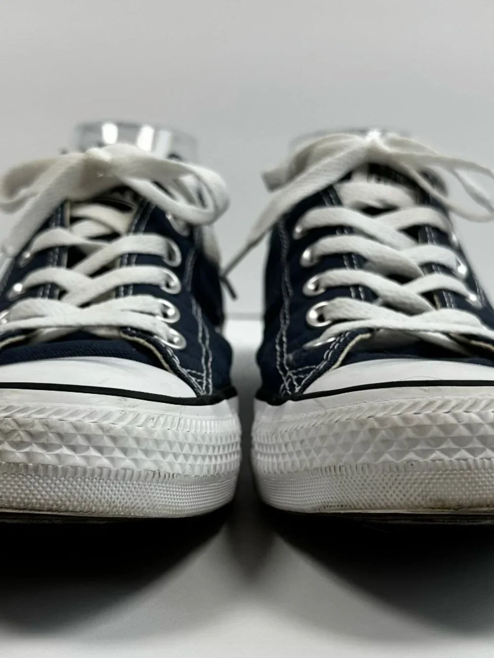 Converse | Shoes | Converse Chuck Taylor All Star Navy Blue Low Top ...